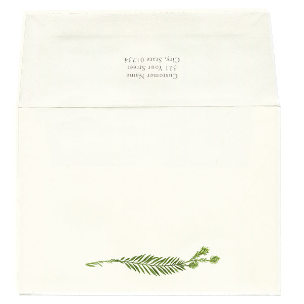 Sequoia Pine Cone - Personalized Note Cards by Felix Doolittle