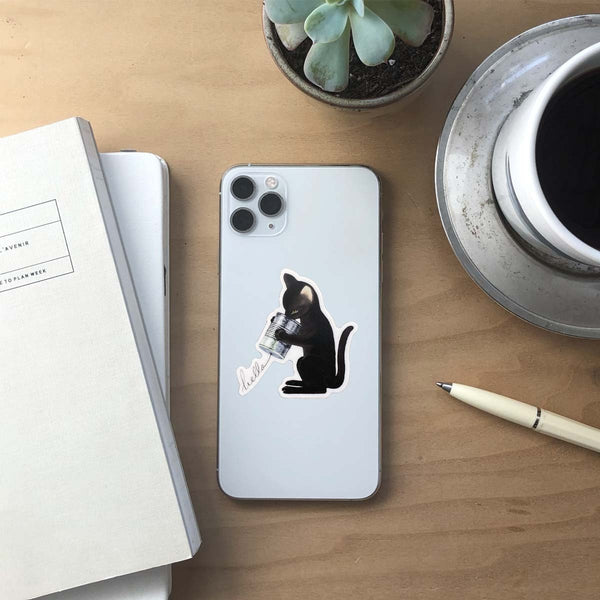 Hello Kitty - Vinyl Sticker by Felix Doolittle