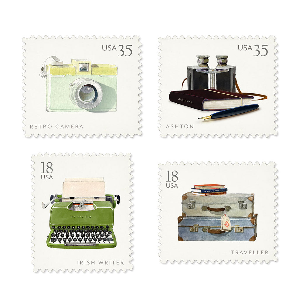 The Journalist - Decorative Labels by Felix Doolittle