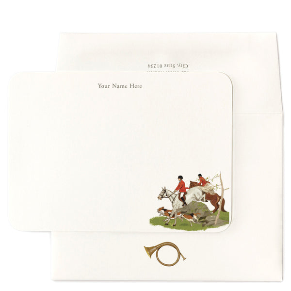 The Hunt - Personalized Note Cards by Felix Doolittle